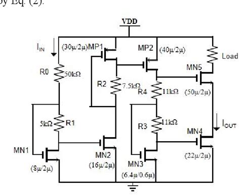 Figure 2 From A Reference Current Source With Cascaded Nagata Current