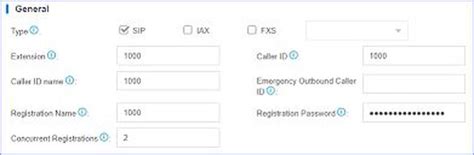 Setting Extension Number Set