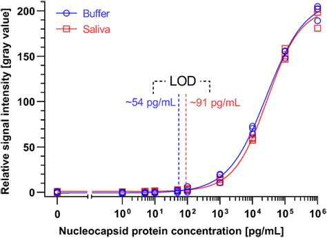 Calibration Curves Of The Sars Cov 2 N Protein Assay Enabled By The Download Scientific Diagram