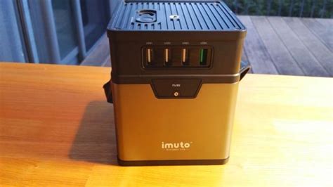 大容量50000mahのモバイルバッテリー Imuto M5 はノートパソコンも充電できる強者 魅惑のキャンプ