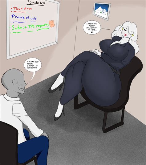 Rule 34 1boy 1girls Anon Breasts Chair Clothing Cloud Cloud Humanoid