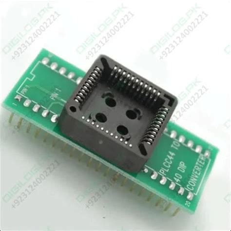Plcc44 To Dip40 Programmer Adapter Socket In Pakistan Digilogpk