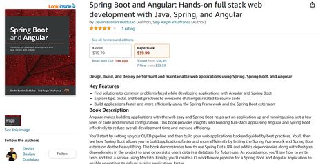 Free Review Copies Of Spring Boot And Angular Book Rangular