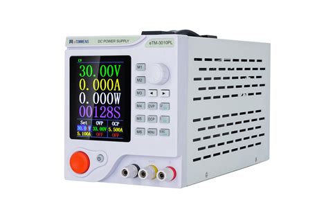 ETM 1003PL Programmable DC Bench Power Supply 0 100V 0 3A With 4 Digits Color Screen 6 Sets