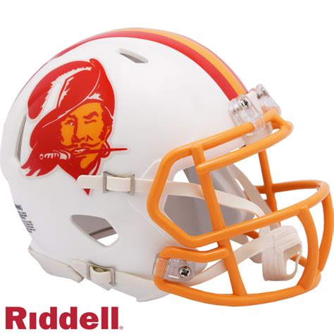 Tampa Bay Buccaneers 1976 96 Throwback Mini Speed Helmets Sports Memorabilia