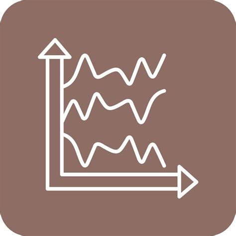 Premium Vector Multiple Line Graph Icon Vector Image Can Be Used For