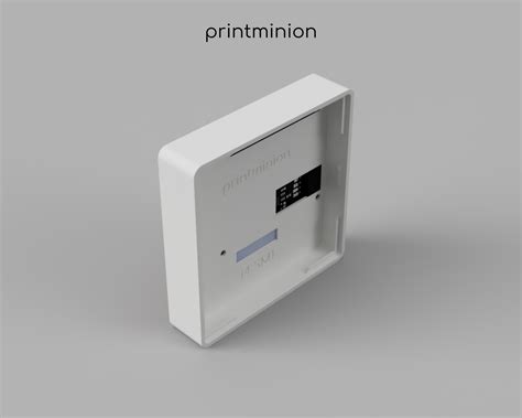 stl file wallmount case screw mount for pimoroni hyperpixel 4 0