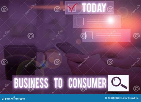 Conceptual Hand Writing Showing Business To Consumer Business Photo Text Direct Transaction
