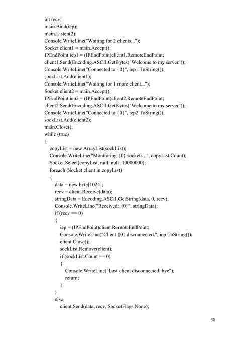 Lap trinhmangvoic sharp | PDF