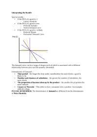 Elasticity Microeconomics Docsity