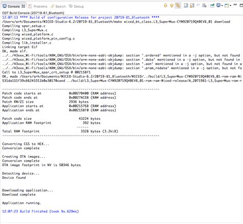 Lesson WICED Bluetooth The Super Mux Tool IoT Expert