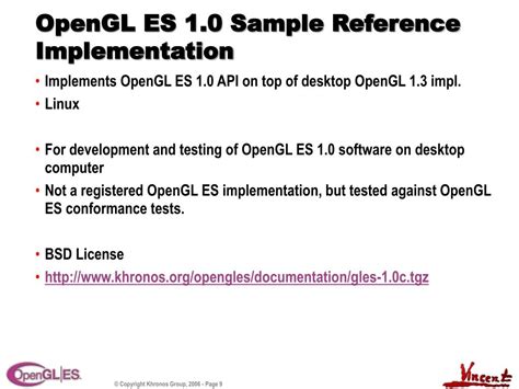 Ppt Open Source Projects Around The Opengl Es Api Powerpoint Presentation Id5739369