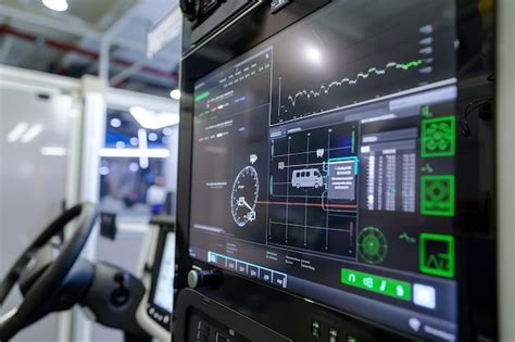 Premium Photo Predictive Maintenance Monitoring Screen