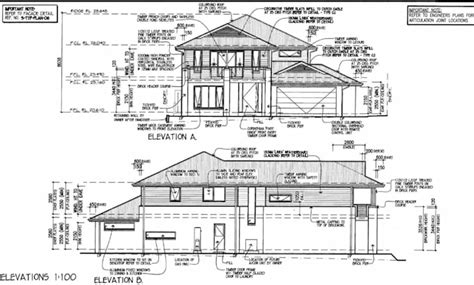 Draft City Permit Blueprints Structural Drawing Framing Plan By Jashajk