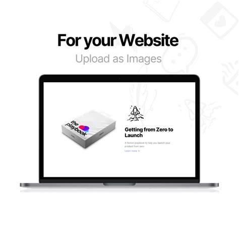 Notion Icon Pack 50 Icons