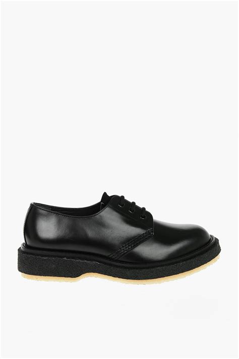Adieu Rubber Sole Leather Derby Shoes Women Glamood Outlet