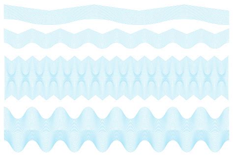 블루 기요체 라인 또는 스필로그래프 배경 벡터 일러스트레이션 금선세공에 대한 스톡 벡터 아트 및 기타 이미지 금선세공 길로쉐 벡터 Istock