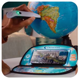 Clementoni Sapientino Più Esploramondo Real Time Mappamondo Bambini