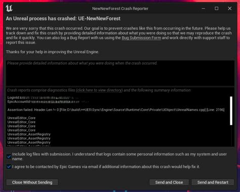 Unreal Engine Assertation Failed Error And How To Fix Motion Forge