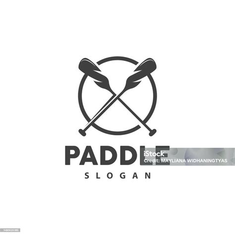 패들 로고 보트 패들 벡터 교차 패들 아이콘 그림 기호 심플 디자인 Championship에 대한 스톡 벡터 아트 및 기타 이미지 Championship 강 경쟁
