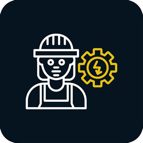 Electrical Engineer Line Red Circle Icon 44218001 Vector Art At Vecteezy