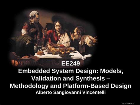 Pdf Ee249 Embedded System Design Models Validation And Dokumentips
