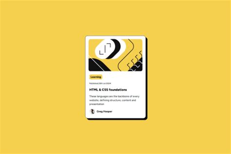 Blog Card Project Using React Vite Tailwind Coding Challenge Solution