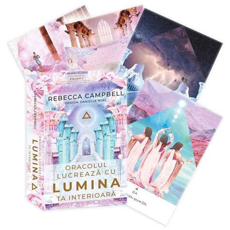 Oracolul Lucreaza cu Lumina Ta Interioara. Set de 44 carti-oracol si un ...