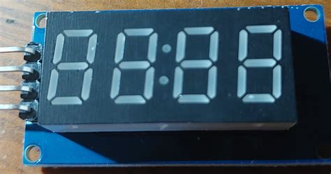 Tm1637 Using All Dot Displays Arduino Forum