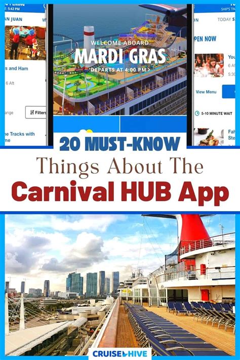 20 Must Know Things About The Carnival Hub App