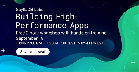 scylladb on linkedin scylladb labs building high performance apps