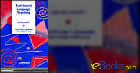 Task Based Language Teaching By David Nunan Ebook