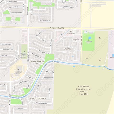 Map Of Avondale