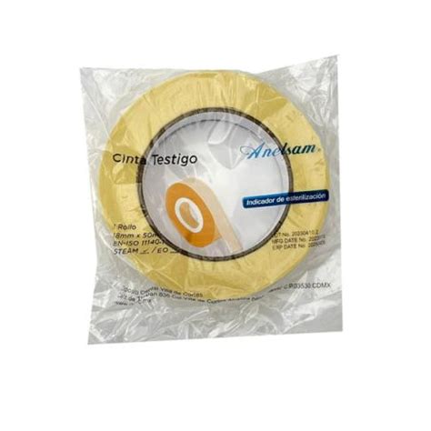 Cinta Testigo Autoclave De Vapor Anelsam