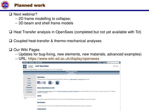 Ppt Modelling Of Structures In Fire Using Opensees Powerpoint Presentation Id4117513