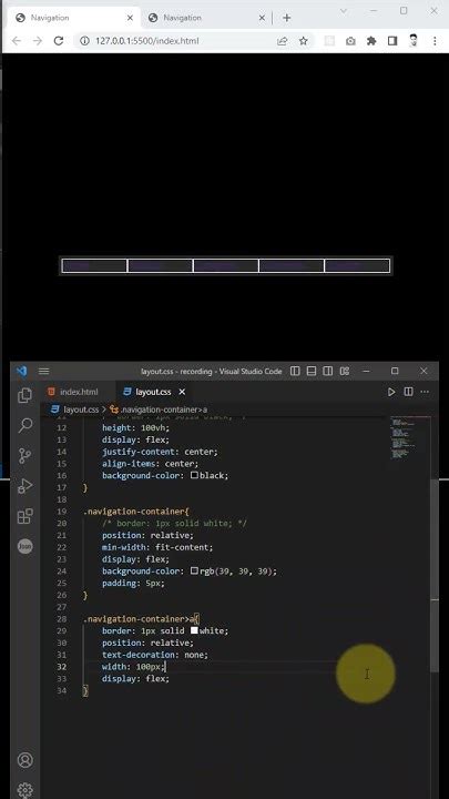 Navigation Bar In Html And Css Part 4 Tutorial In Tamil Tamil Programmer Youtube