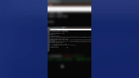 How To Install Opencv For Pyhthon Using Cmdopencvpython Opencv Shortpython Coding