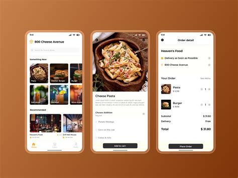 Food Ordering App Ui Design By Vivek Deshmukh On Dribbble