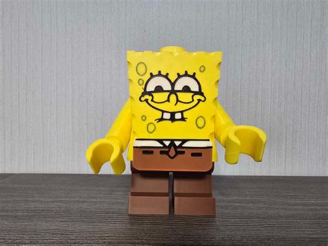 Big Brick Spongebob 500 By Cbolsmuiecmakerworld Download Free 3d Models