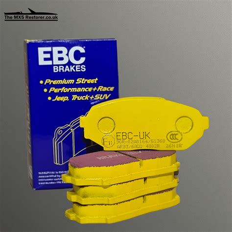 Fast Road Brake Pads Mx5 Mk1 Na 16 Ebc Yellowstuff The Mx5