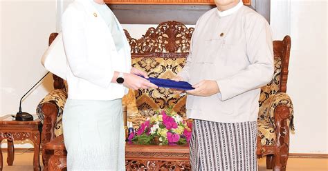 Myanmarnationalpost ဒုတိယဝန်ကြီးချုပ်နှင့် ပြည်ထောင်စုဝန်ကြီးထံ Unops