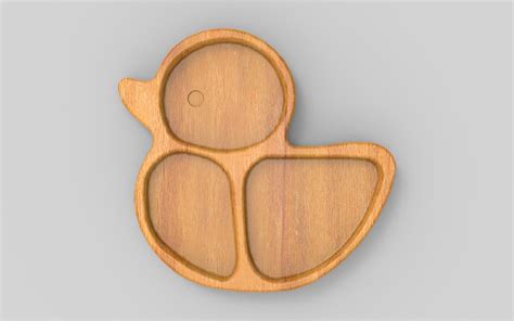 Duck Serving Tray Cnc Router Files For Wood Files For Cnc Router Dxf Dwg Eps Stl Svg Cnc
