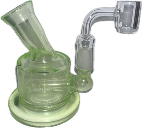 Mini Dab Rig Plus Banger Assorted Colors Mjs Delivery