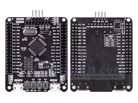 Stm32f103rct6 Microcontroller Development Board With 144 Tft Lcd Display