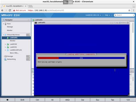Install A Kali Linux Vm In A Vmware Esxi 67 Environment Scott