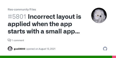 Incorrect Layout Is Applied When The App Starts With A Small App Window Issue Files