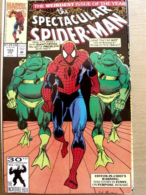 Spider Man The Spectacular N°185 1991 Ed Marvel Comics [sa14] Eur 6 22