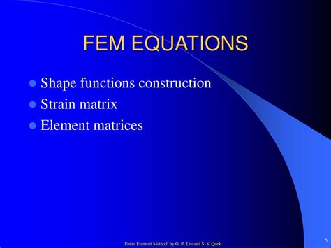PPT F Inite Element Method PowerPoint Presentation Free Download ID 877118