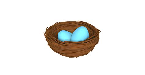 🪺 Nest With Eggs Emoji — Meaning Copy And Paste Egg Emoji Emoji Emoji Design