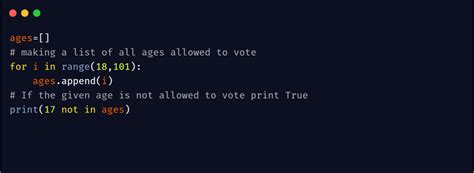 Not In Python With Uses And In Depth Explanation Python Pool